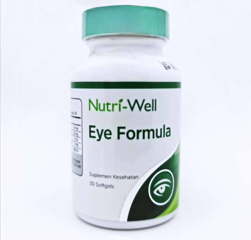 Promo Nutriwell Eye Formula 30 Softgels Nutri-well Nutri Well Bpom ...