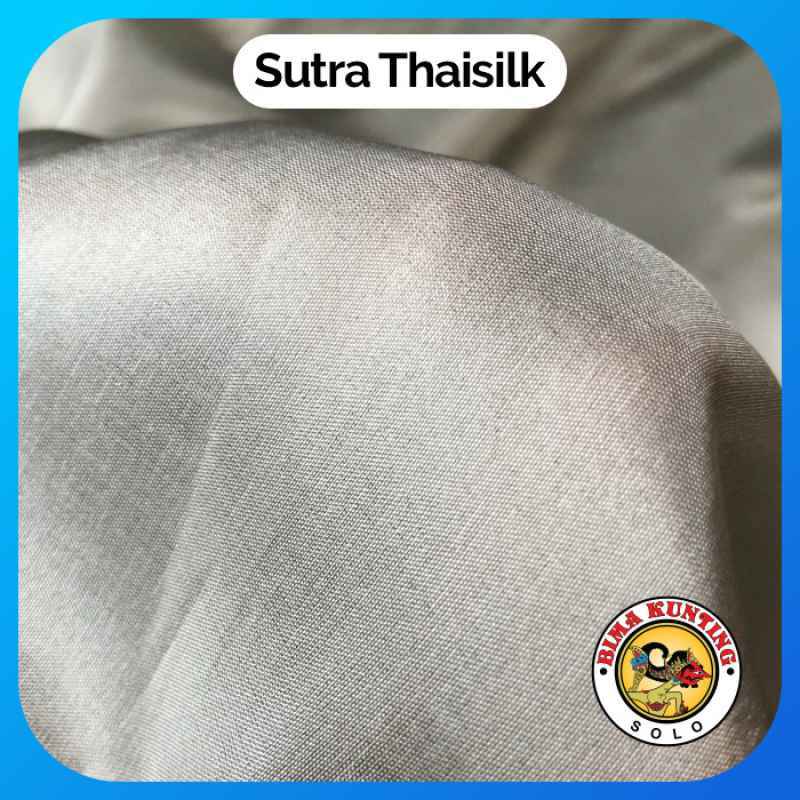 Jual Thai Silk 100% Sutra Asli Dalam Yard Lebar 115 Cm Di Seller Zati ...