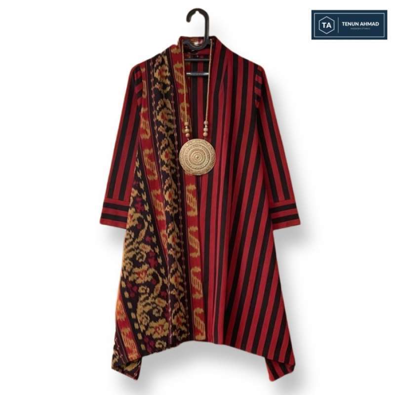 Jual Long Outer Batik Tenun Etnik Wanita Di Seller Zati Shop ...
