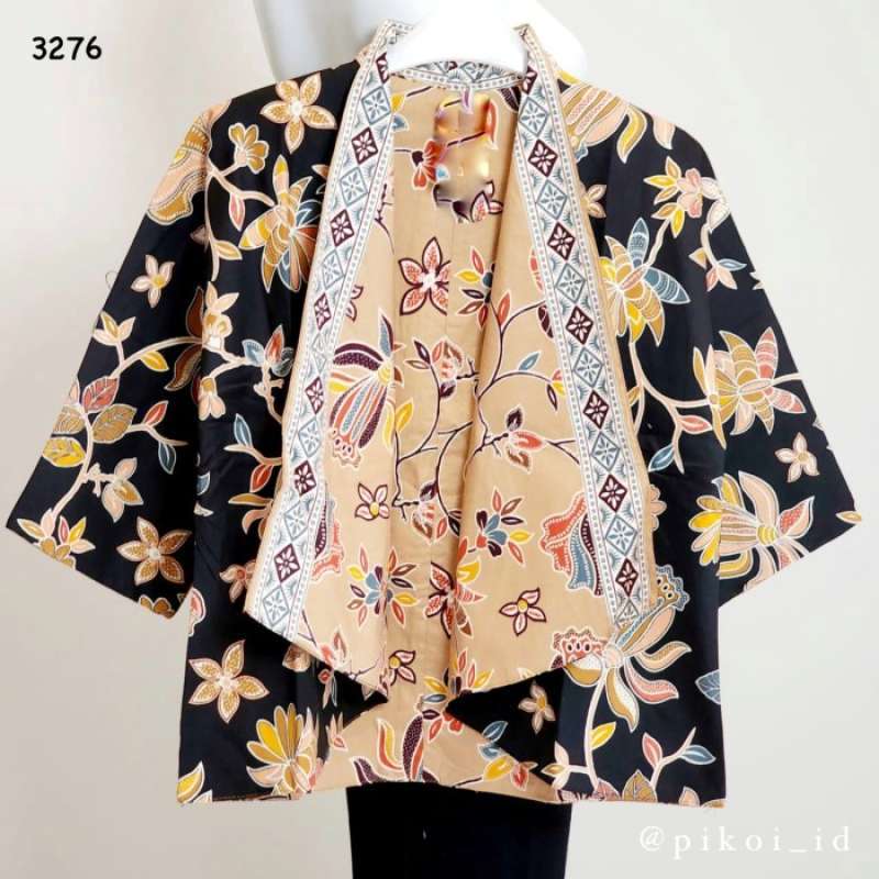 Jual Two Ways Batik / Outer Batik / Luaran Batik Modern / Batik Wanita ...