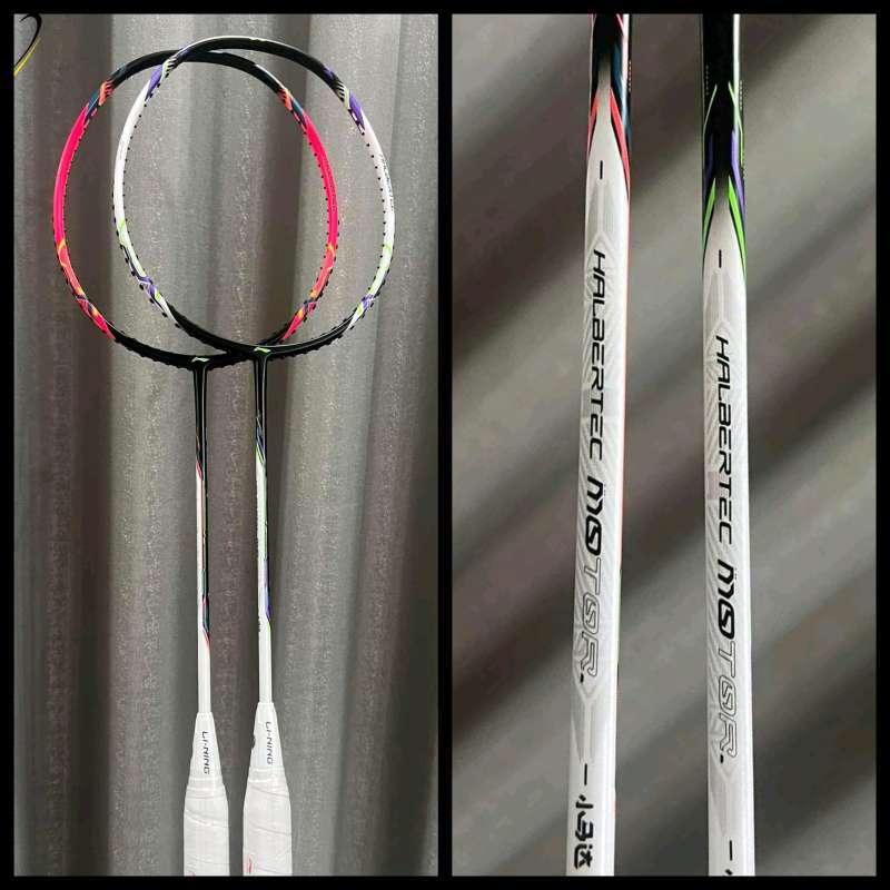 Jual Raket Badminton Lining Halbertec Motor - 4u Pearl White Di Seller ...