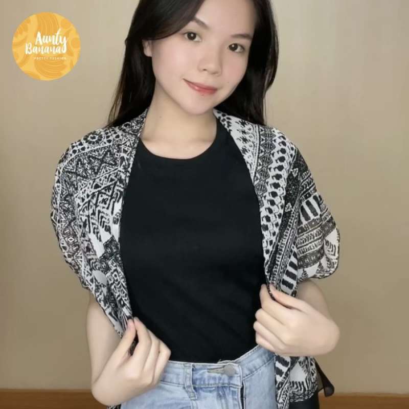 Jual Syal Scraf Batik Wanita Fashion Oleh Oleh Khas Indonesia Di Seller ...