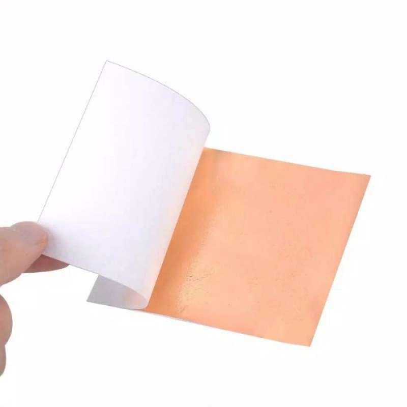 Jual 10 Sheet Gold Silver Copper Foil Leaf Paper Diy Craft Decor Edible - Silver Di Seller ...