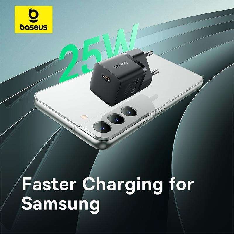 Jual Baseus Gan5 Mini Charger Adaptor 25w Pd 3.0 Pps Sfc USB Type C ...