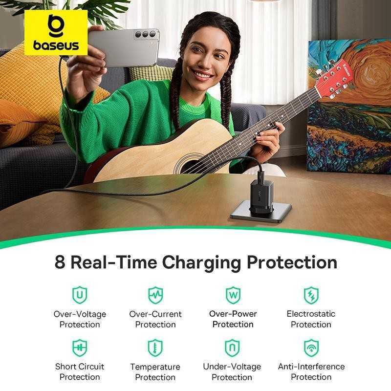 Jual Baseus Gan5 Mini Charger Adaptor 25w Pd 3.0 Pps Sfc USB Type C ...