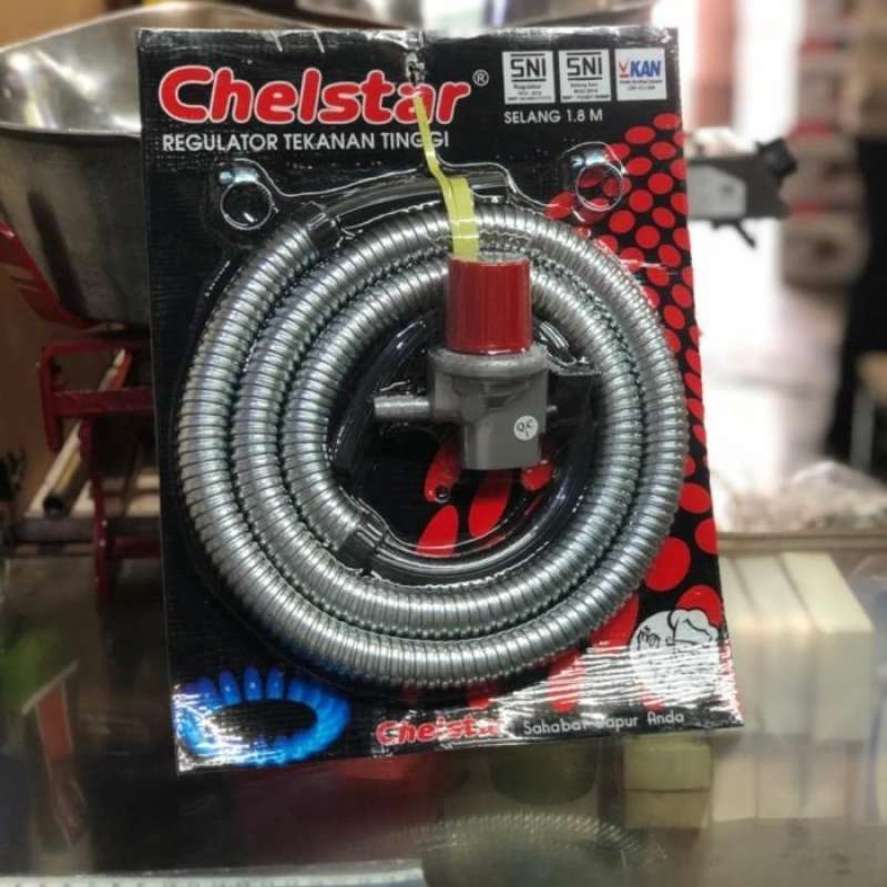Promo Selang Gas Plus Regulator High Pressure Chelstar Diskon 23% Di ...