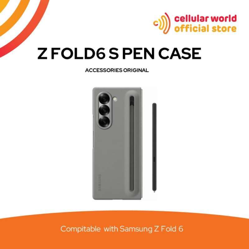 Jual Samsung Z Fold6 S Pen Case Garansi Resmi - Grey Di Seller Cellular ...