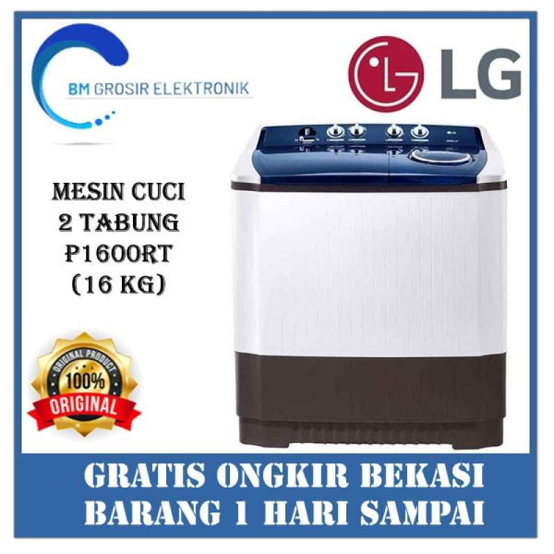 Promo Lg P1600rt (2 Tabung / 16 Kg) Â€“ Mesin Cuci Diskon 23% Di Seller ...