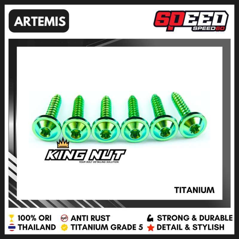 Jual Baut Cover Filter Yamaha Xmax Isi 6 Baut Titanium Probolt Grade 5 ...