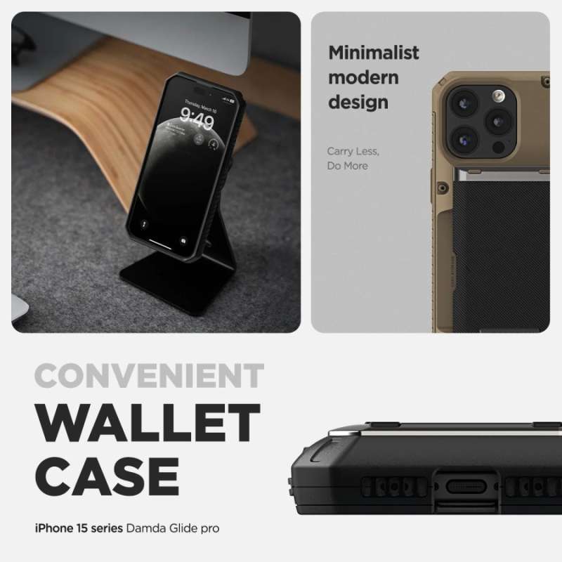 Promo Case iPhone 15 Series Vrs Design Damda Glide Pro Wallet Diskon 17% Di Seller Cleon Case ...