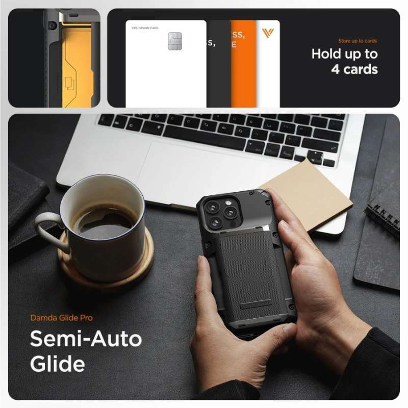 Promo Case iPhone 15 Series Vrs Design Damda Glide Pro Wallet Diskon 17% Di Seller Cleon Case ...
