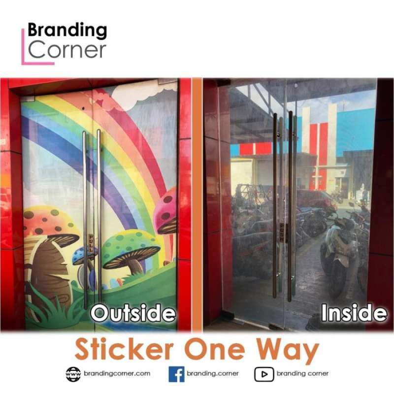 Promo Cetak Custom Stiker Kaca One Way Vision Promo Diskon 47% Di ...