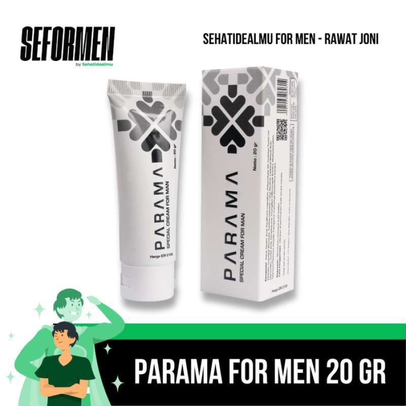 Jual Parama Cream For Man Original Krim Perawatan Joni Cream 20 Gram Di ...