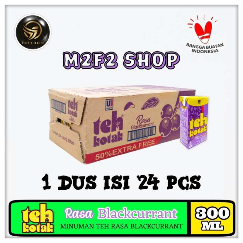Promo Teh Kotak Ultra Rasa Blackcurrant Tea - 300 Ml (kemasan Karton ...
