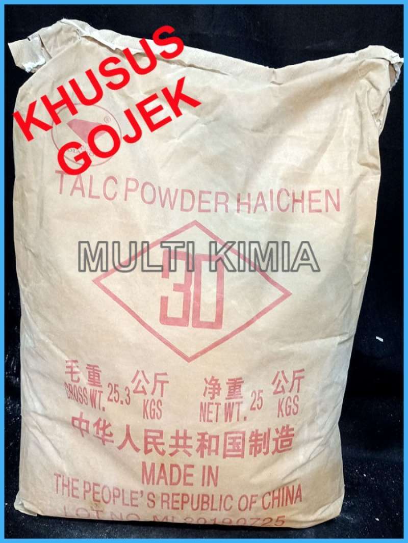 Promo Talc Powder Halus Haichen Fiber / Talec / Bedak 25kg (khusus ...