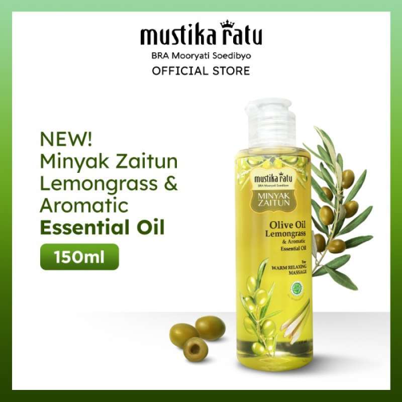Jual [special Price] Mustika Ratu Minyak Zaitun Lemongrass 150ml Di ...