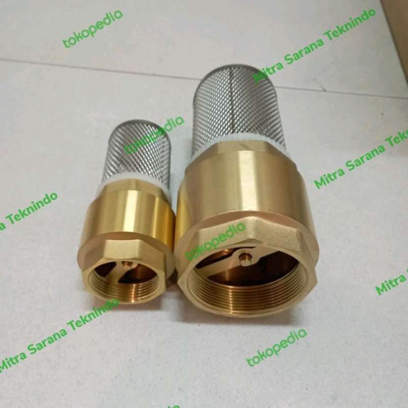 Promo Foot Klep Kuningan/foot Valve Kuningan Drat 1 1/2 (inchi) Diskon ...