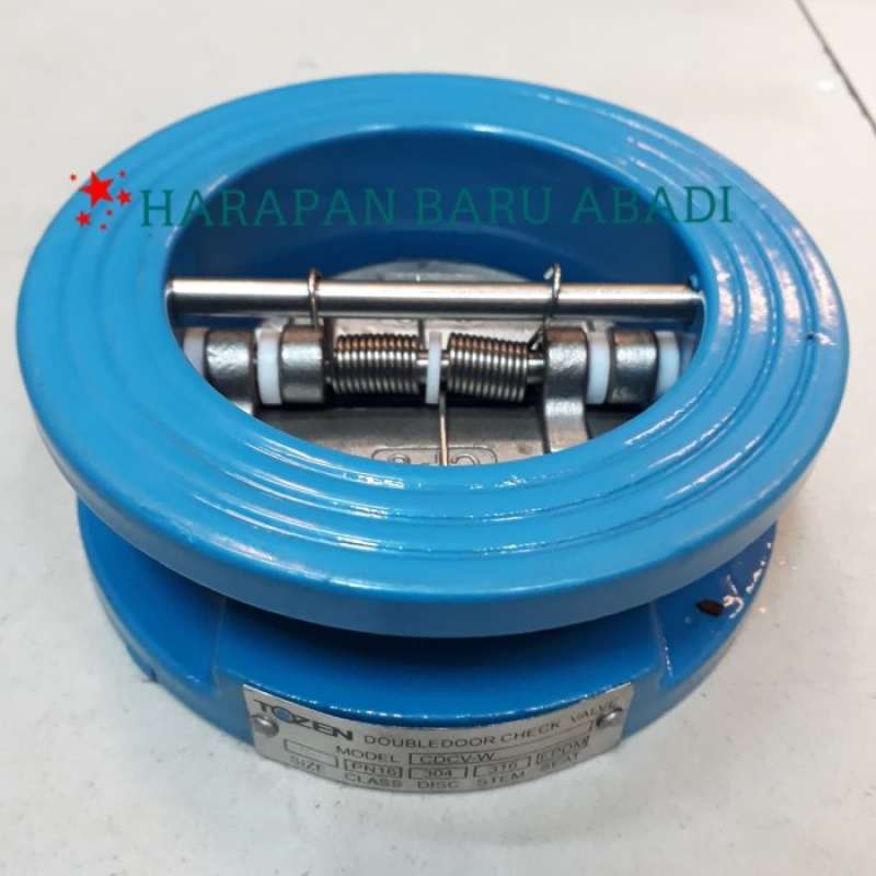 Promo Wafer Check Valve Jis 10k 4 Inch Tozen Diskon 23% Di Seller ...