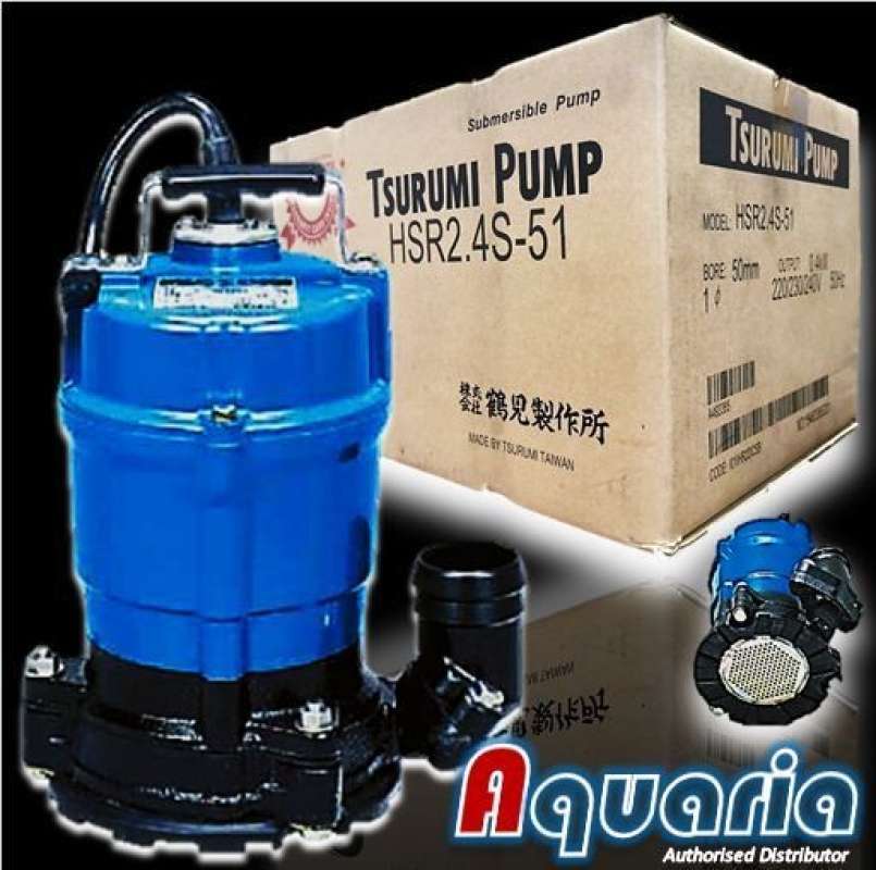 Promo Tsurumi Hsr2.4s Pompa Celup Air Bersih/kotor Residual Drainage Pump Diskon 23% Di Seller ...