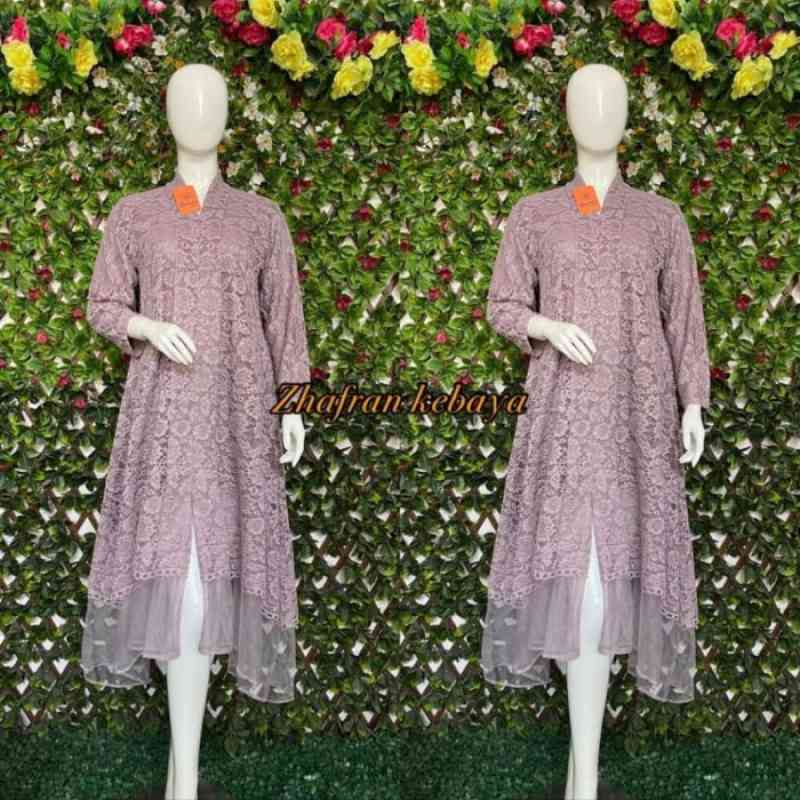 Jual Kebaya Mini Dress Brokat/kebaya Wanita/kebaya Brokat/kebaya ...
