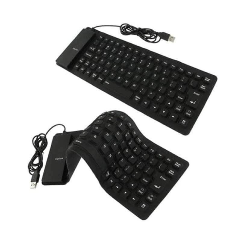 Promo Keyboard Flexible Usb Mini - Biru Muda Diskon 23% Di Seller Mari ...