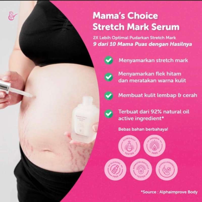 Jual Mama's Choice Stretch Mark Serum Di Seller Pro-id - Cengkareng ...