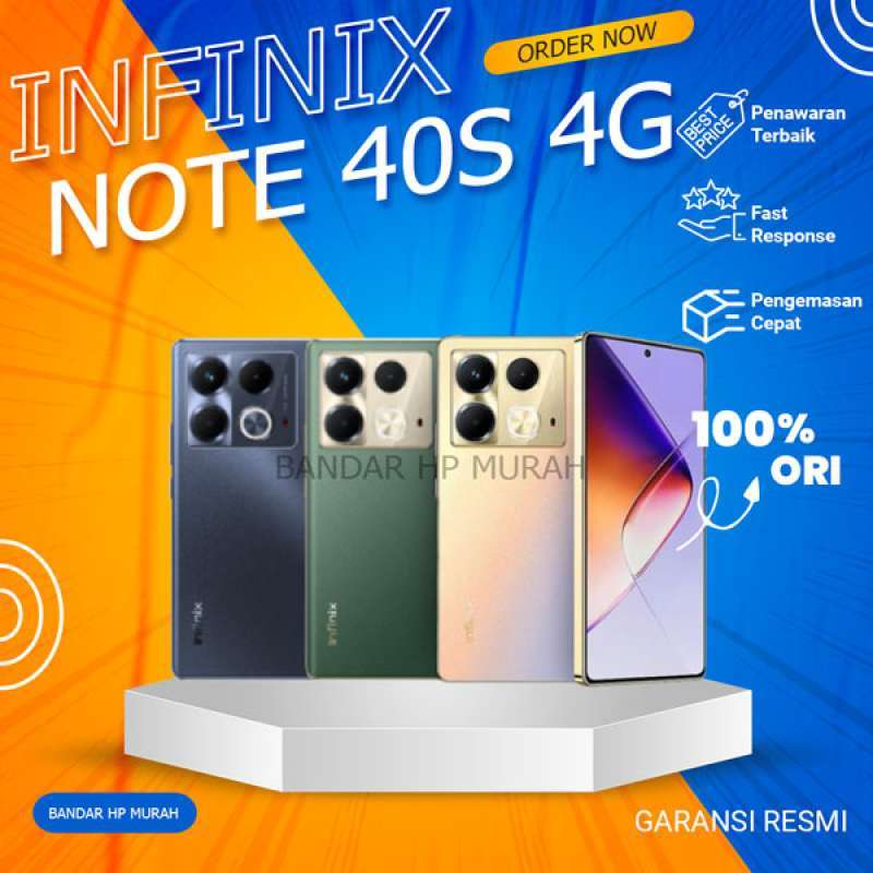 Promo Infinix Note 40s 8/256gb 3d-curved 120hz Amoled Display | Corning Gorilla Glass | 108mp ...