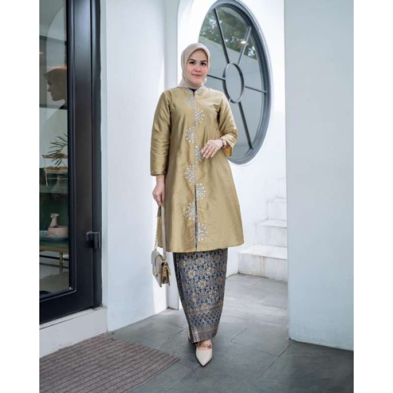 Jual New Kebaya Kurung Payet Zz Terbaru - Kebaya Baju Kurung Modern - Kebaya Modern - Kebaya ...