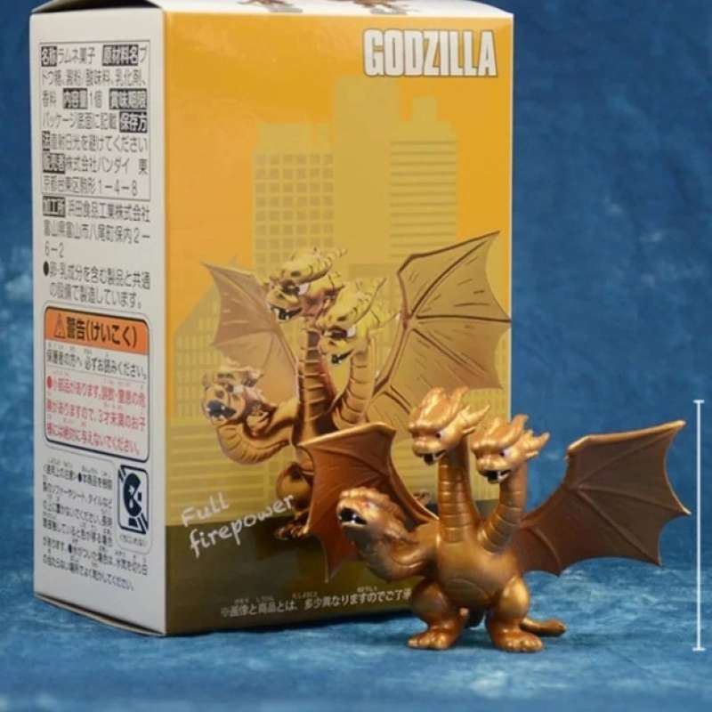 Promo Monster Kaiju Godzilla King Ghidorah Mini Series Chibi Figure ...