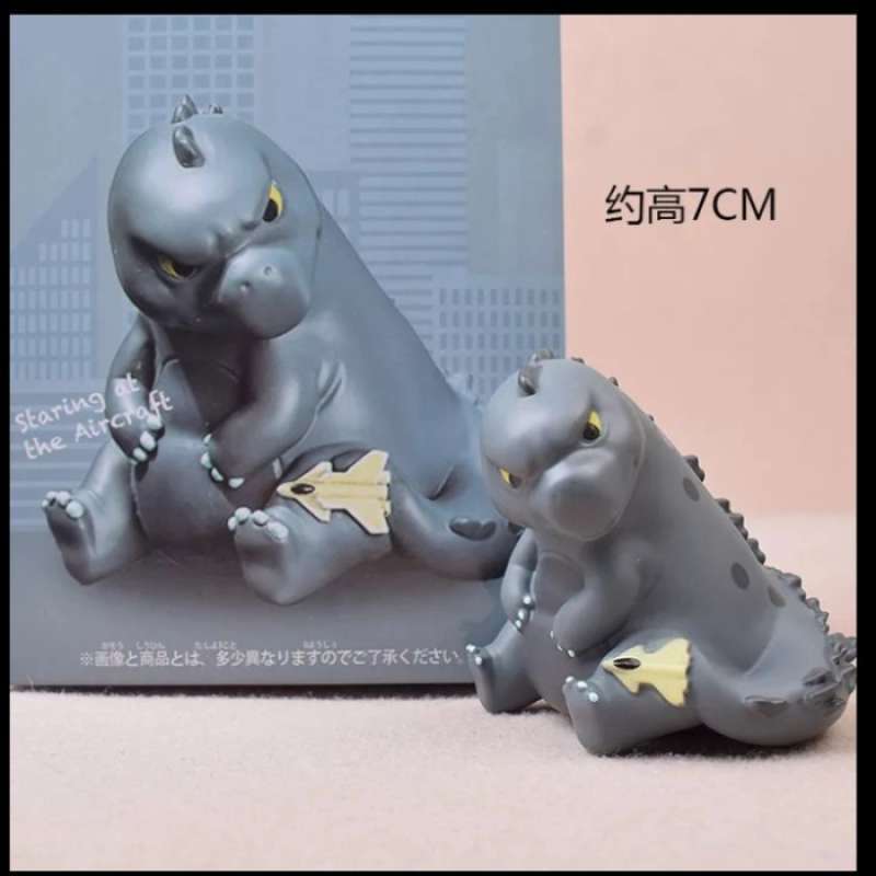 Promo Monster Kaiju Godzilla King Ghidorah Mini Series Chibi Figure ...