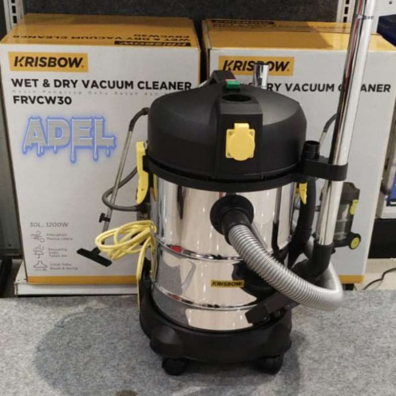 Promo Krisbow Vacum Cleaner 30l Alat Penghisap Debu Basah Dan Kering 1200w Diskon 23% Di Seller ...