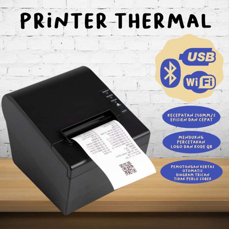 Promo Printer Thermal Mini Printer Termal Cetak Struk Kecil 80 Mm 57 Mm ...