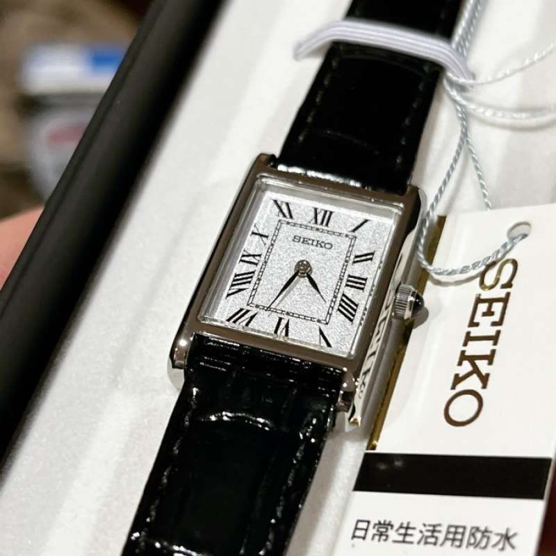 Jual Seiko Tank Ladies Special Limited Edition Sseh001 Silver Quartz ...