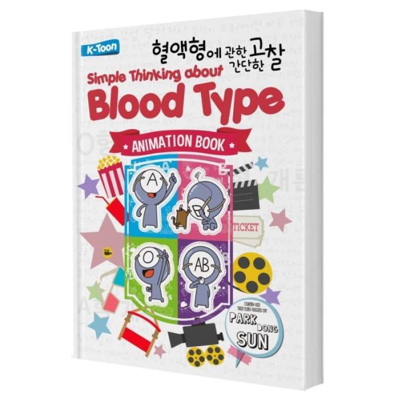 Promo Simple Thinking About Blood Type Animation Book Diskon 23% Di ...