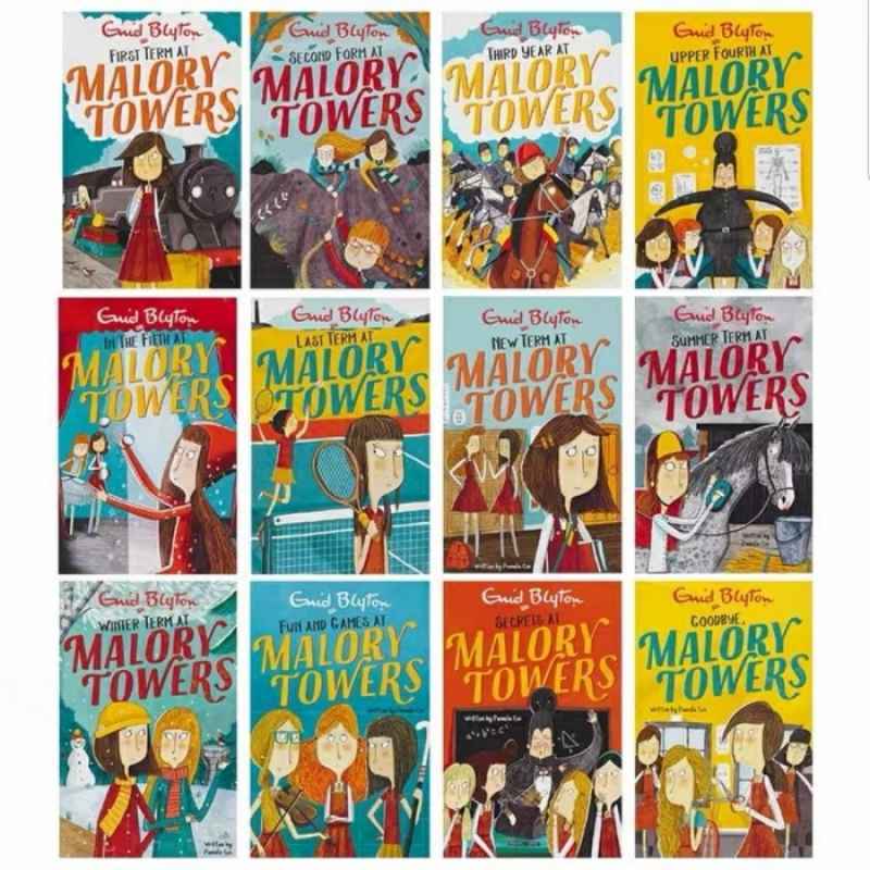 Promo Ori Malory Towers Collection English Children Book Diskon 21% Di ...