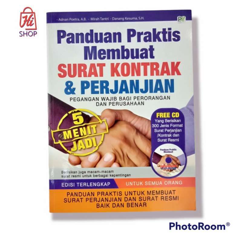Promo Buku Panduan Praktis Membuat Surat Kontrak & Perjanjian Diskon 23 ... Promo Buku Panduan Praktis Membuat Surat Kontrak & Perjanjian Diskon 23 ...