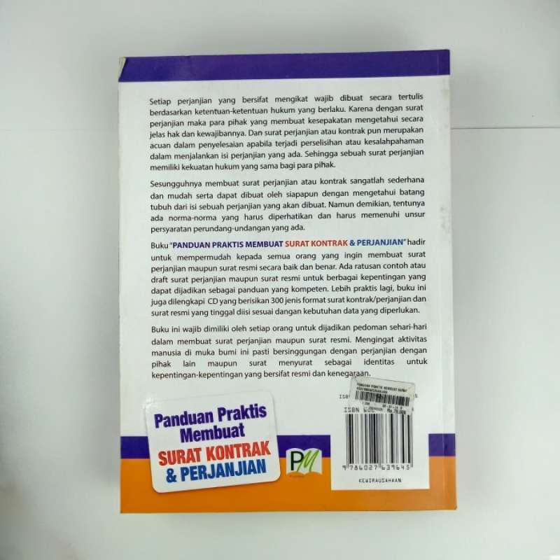 Promo Buku Panduan Praktis Membuat Surat Kontrak & Perjanjian Diskon 23 ... Promo Buku Panduan Praktis Membuat Surat Kontrak & Perjanjian Diskon 23 ...