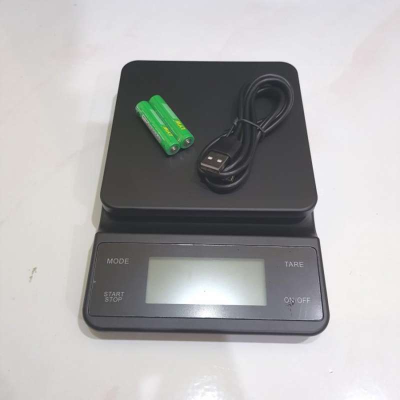 Jual Smart Scale Timer Bisa D Cas Usb Touch Screen Timbangan Kopi Di ...