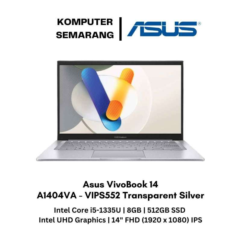 Promo Asus Vivobook 14 A1404va-vips551/vips552 (intel Core I5-1335u/8gb ...