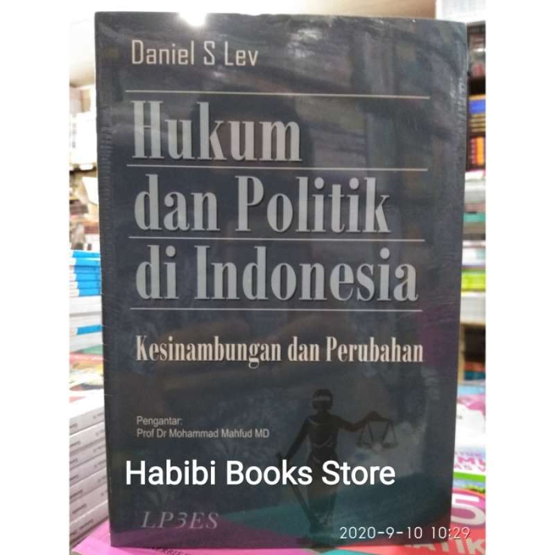 Promo Buku Hukum Dan Politik Di Indonesia Daniel S Lev / Lp3es Diskon ...