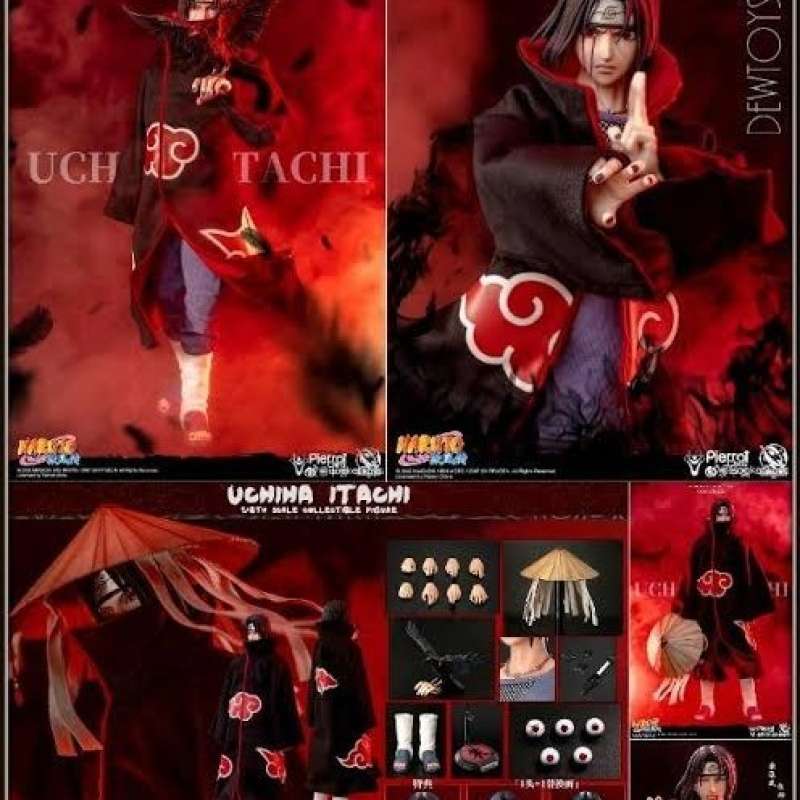 Promo Rocket Toys Itachi Uchiha Misb Baru Naruto 1/6 Scale Diskon 10% ...