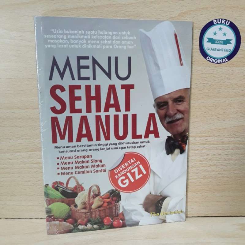 Promo Menu Sehat Manula Di Sertai Dengan Gizi. Diskon 23% Di Seller ...