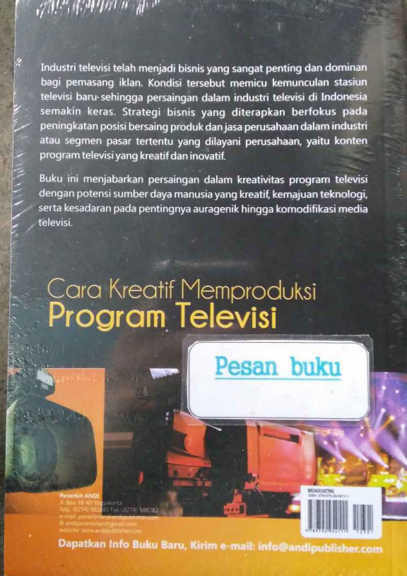 Promo Buku Cara Kreatif Memduksi Gram Televisi Diskon 23% Di Seller ...