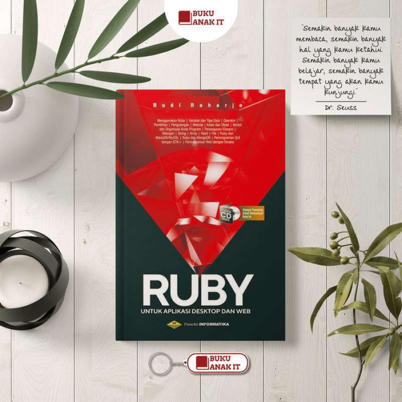 Promo Buku Ruby Untuk Aplikasi Desktop Dan Web Bonus Cd | Budi Raharjo ...