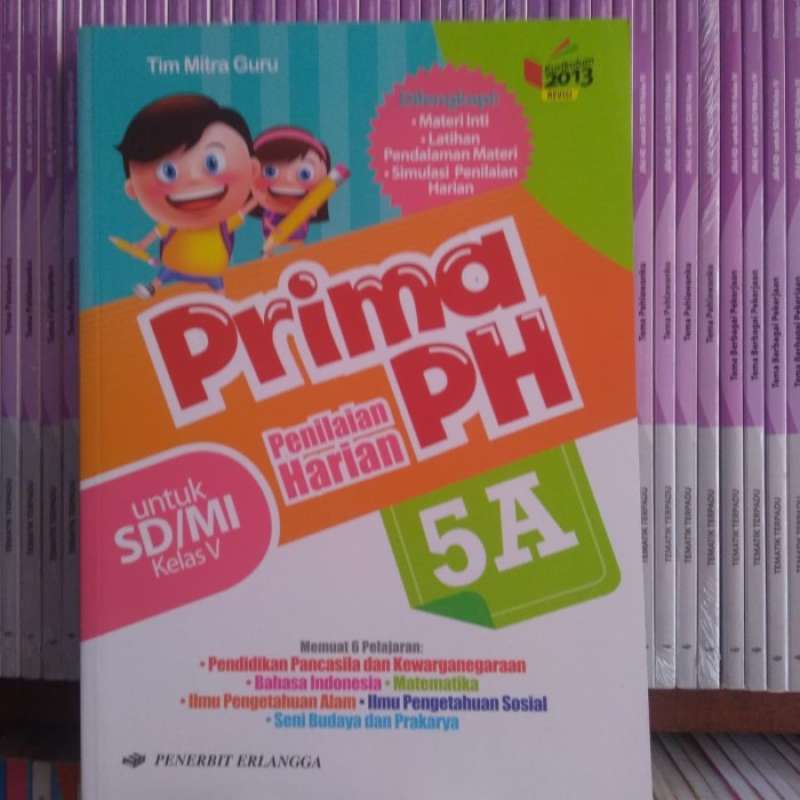 Promo Prima Ph Jilid 5a Kelas 5 Sd/mi K13n Erlangga Diskon 23% Di Seller Malini Store ...