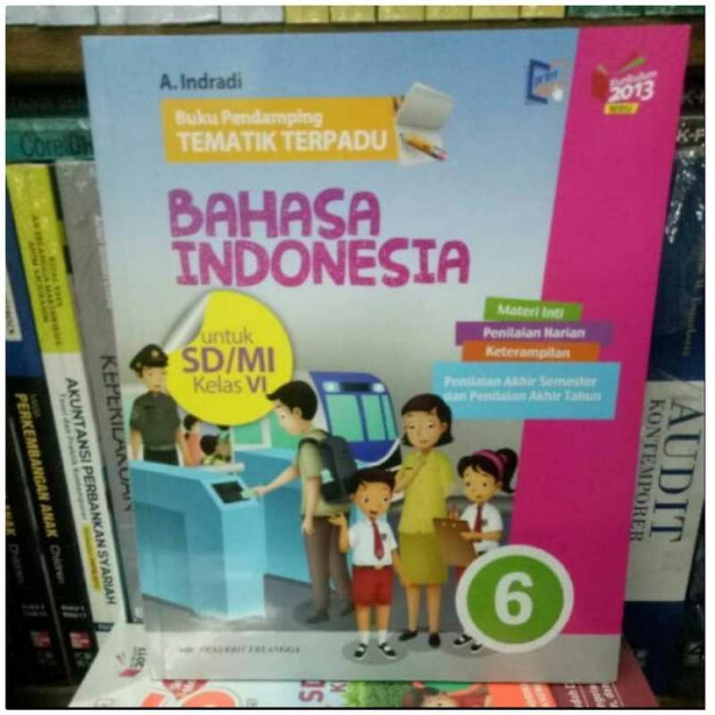 Promo Buku Pendamping Tematik Terpadu Bahasa Indonesia Untuk Sd Mi