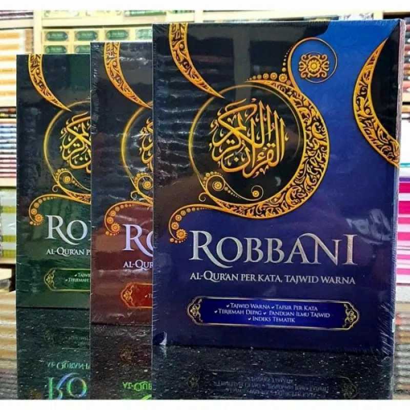 Promo Alquran Robani Uk A4, Al-quran Robbani Terjemah Latin Tajwid Per ...