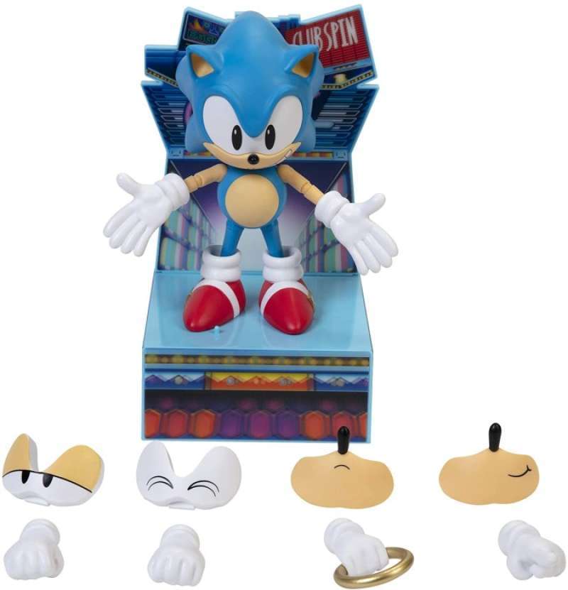 Promo Sonic The Hedgehog Ultimate 6” Sonic Collectible Action Figure ...