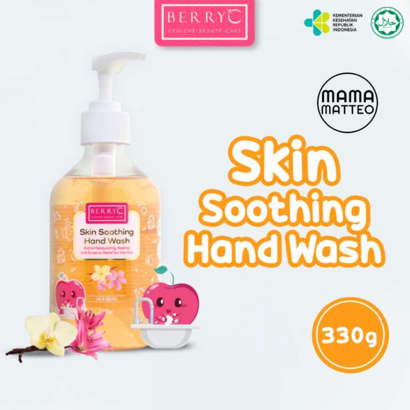 Jual Berryc Skin Soothing Hand Wash 330gr / Handwash Sabun Cuci Tangan ...