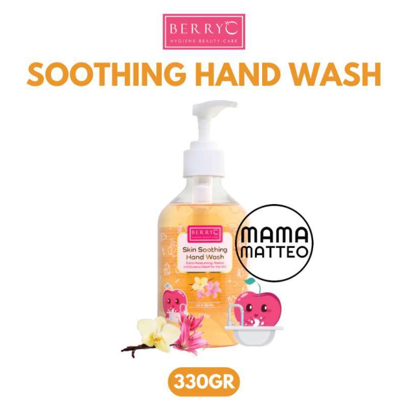 Jual Berryc Skin Soothing Hand Wash 330gr / Handwash Sabun Cuci Tangan ...